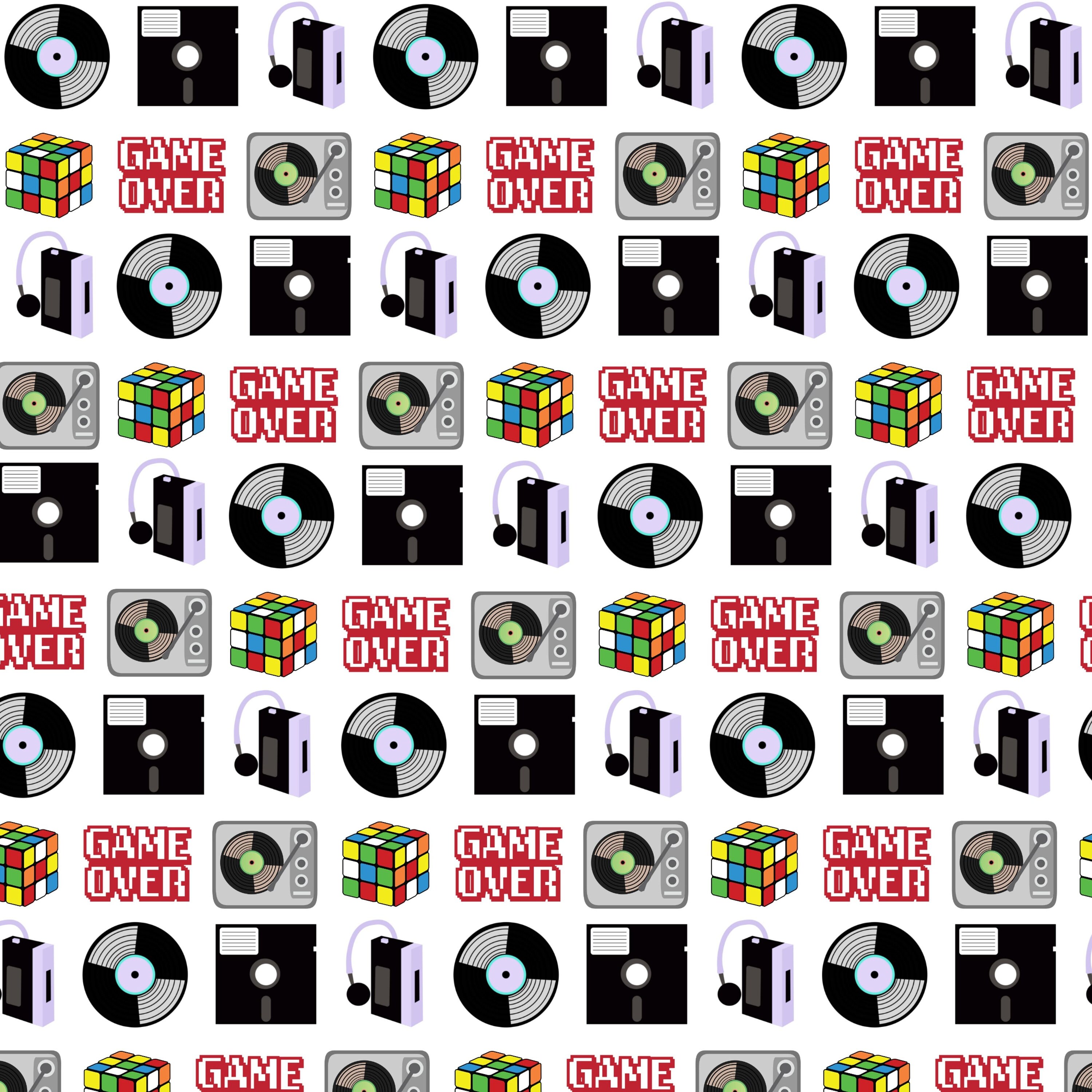 I Love the 80's Digital Paper - Craft Paper - Scrapbooking - Etsy