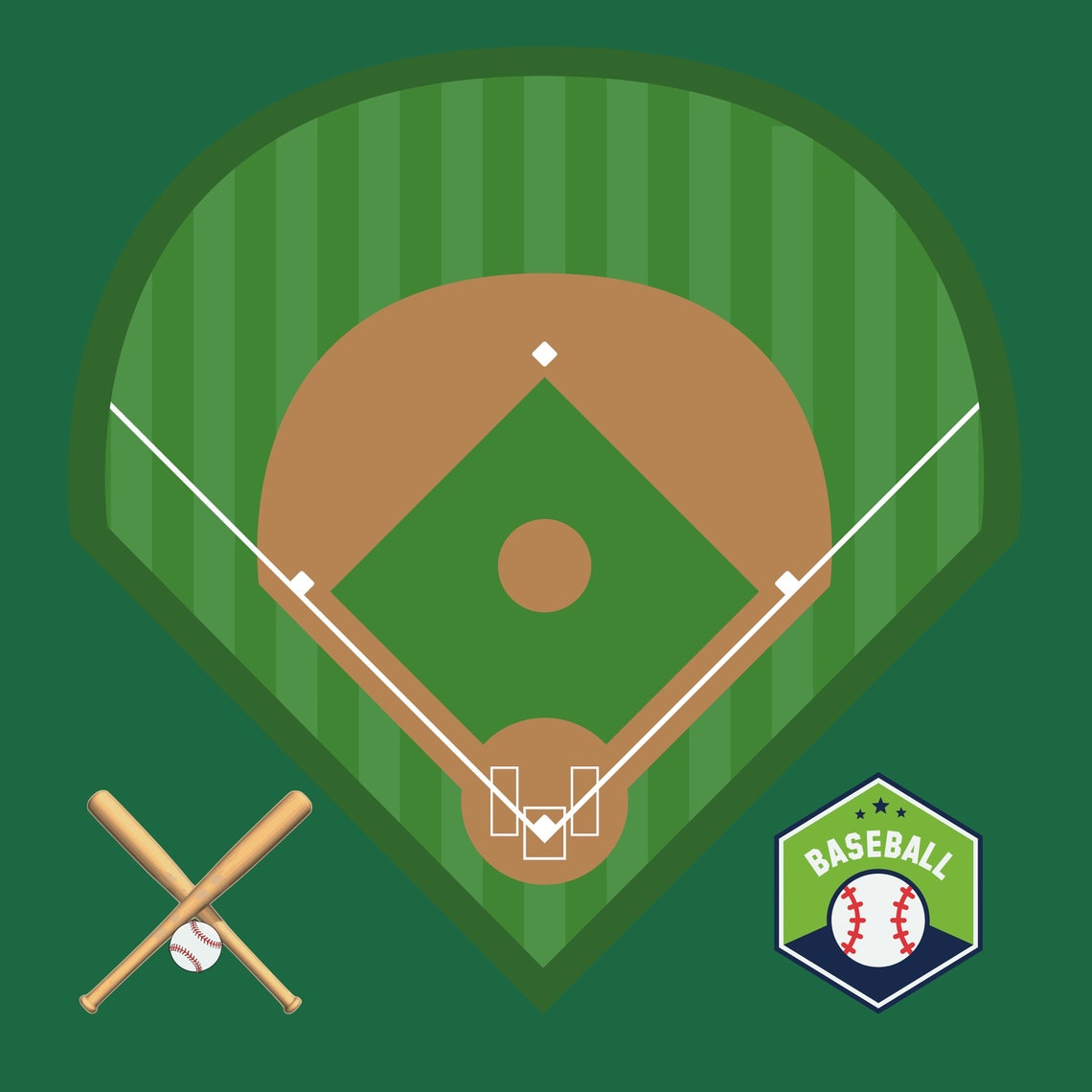 Baseball Digital Paper Sports, Baseball Scrapbook Paper, Junk Journals ...