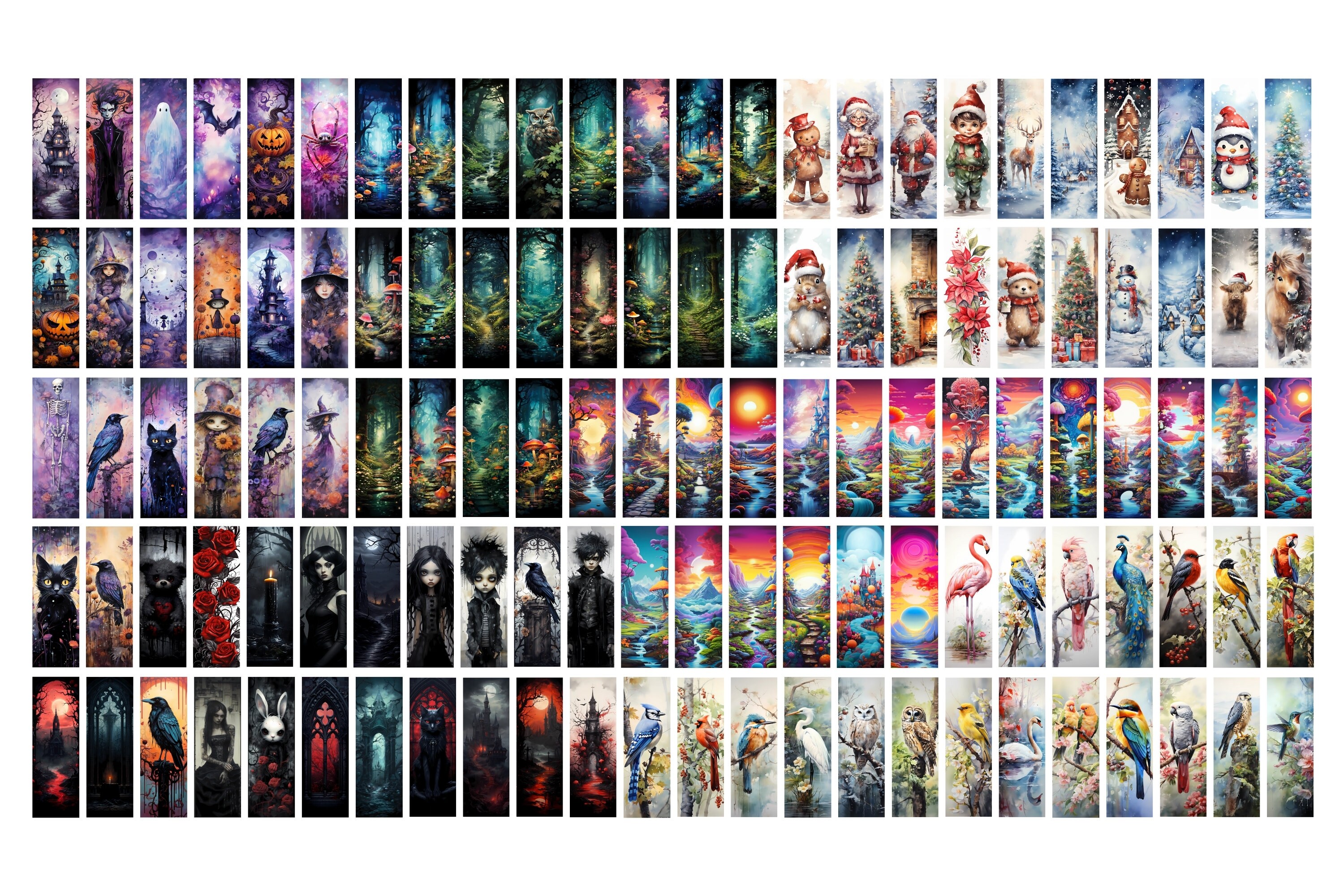 MEGA Bookmark Bundle 1200 Bookmark Designs, PNG JPG, Sublimation - Etsy