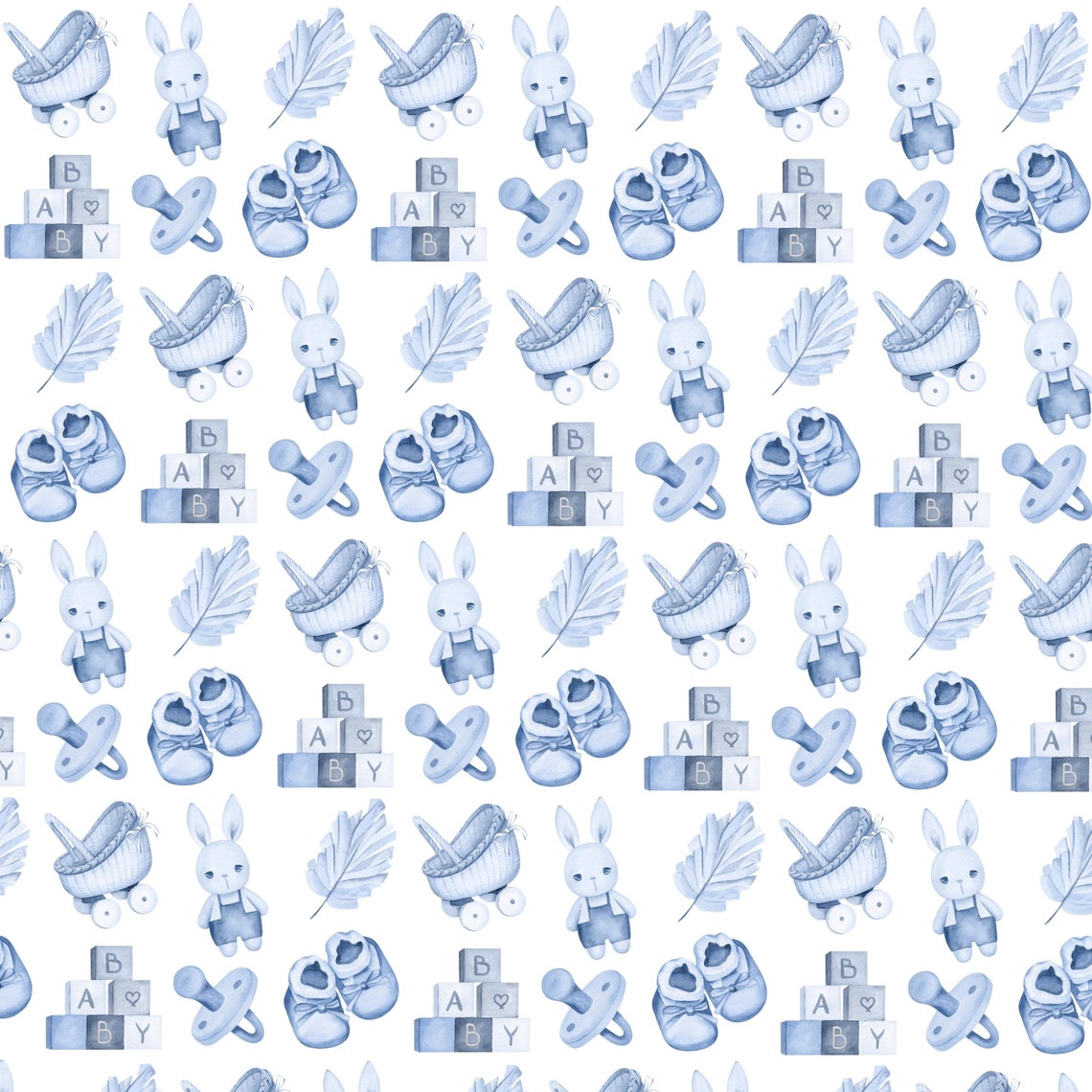 It's A Boy Digital Paper Baby Boy Baby Shower Photo - Etsy