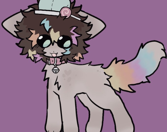 1 Art Piece Digital Art Furry Fursona Oc Adopt Adoptable Character ...