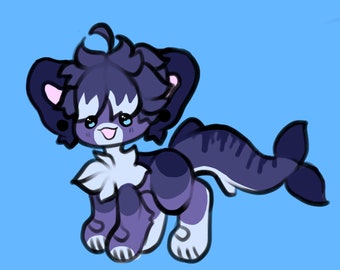 Furry Adopt Fursona Adoptable Moodboard Oc Design Batch Canine - Etsy