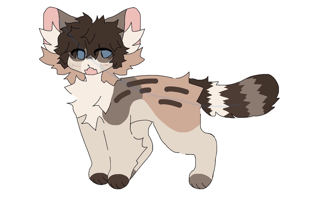 4 Art Pieces Digital Art Furry Fursona Oc Adopt Adoptable - Etsy