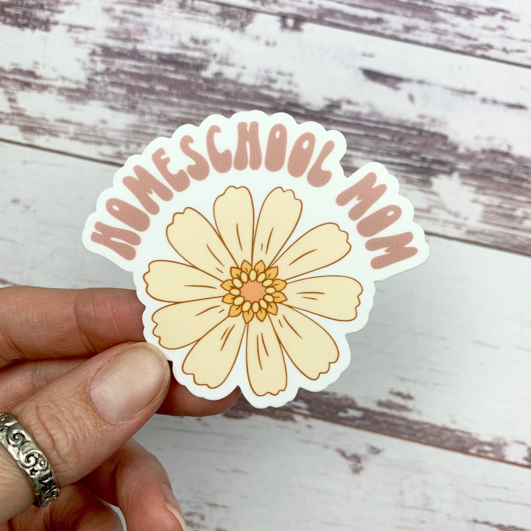 Set of 5 Homeschool Mom Stickers - Cute Homeschool Planner - Homeschool ...