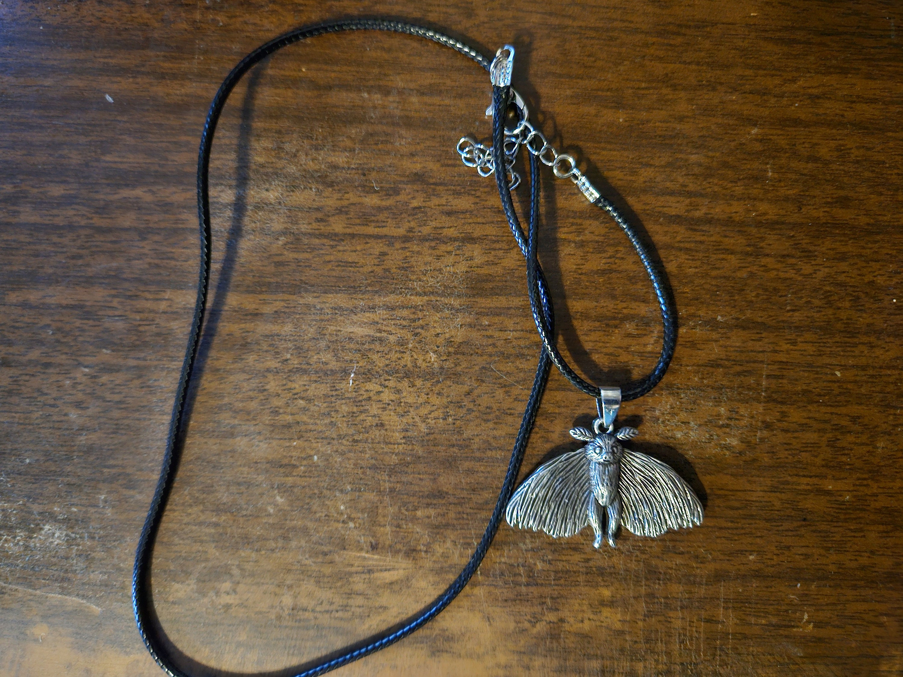 Mothman Necklace, Mothman Charm, Adjustable Jewelry Moth Man Gift ...