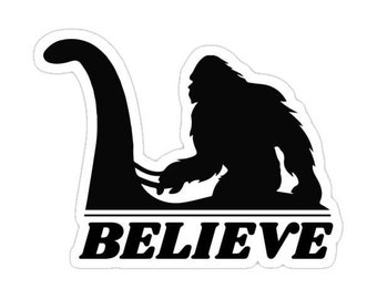 Funny Bigfoot Decal - Etsy