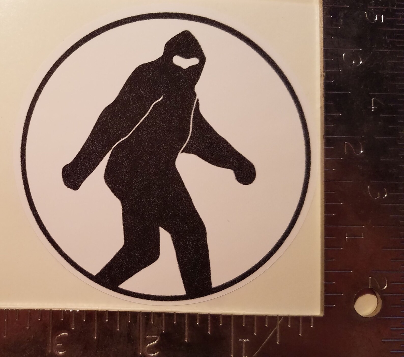 Bigfoot Silhouette Sticker 3 Laptop Sticker - Etsy