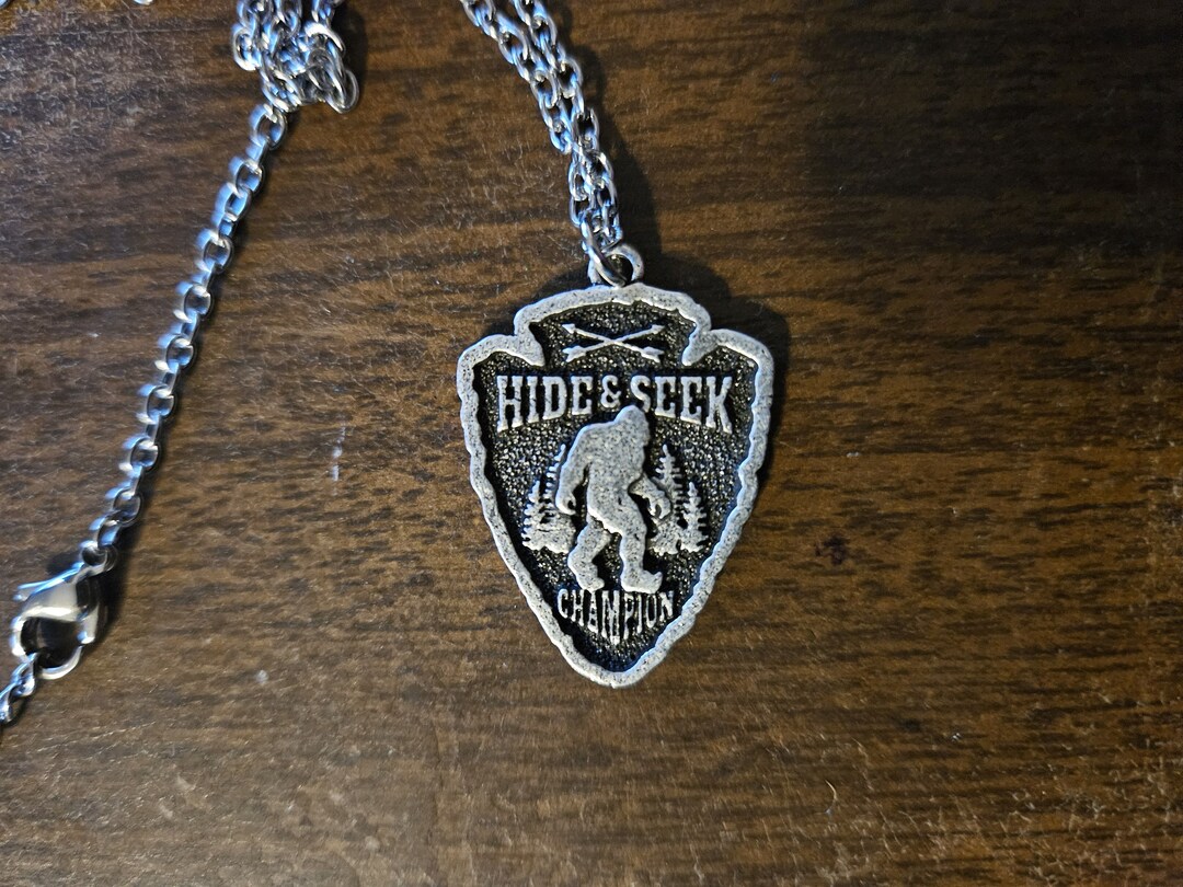 Bigfoot Necklace, Sasquatch Charm, Adjustable Jewelry Big Foot Gift ...