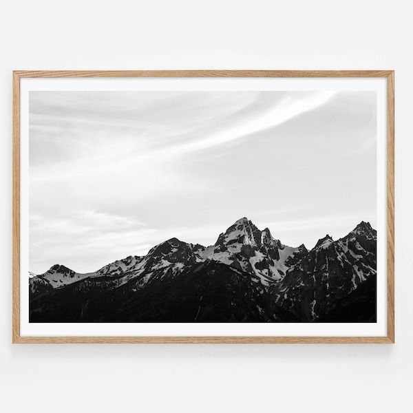 Teton Mountain - Etsy