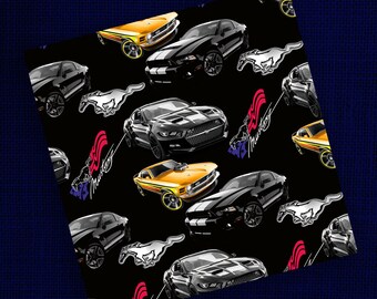 Ford Mustang Fabric | Etsy