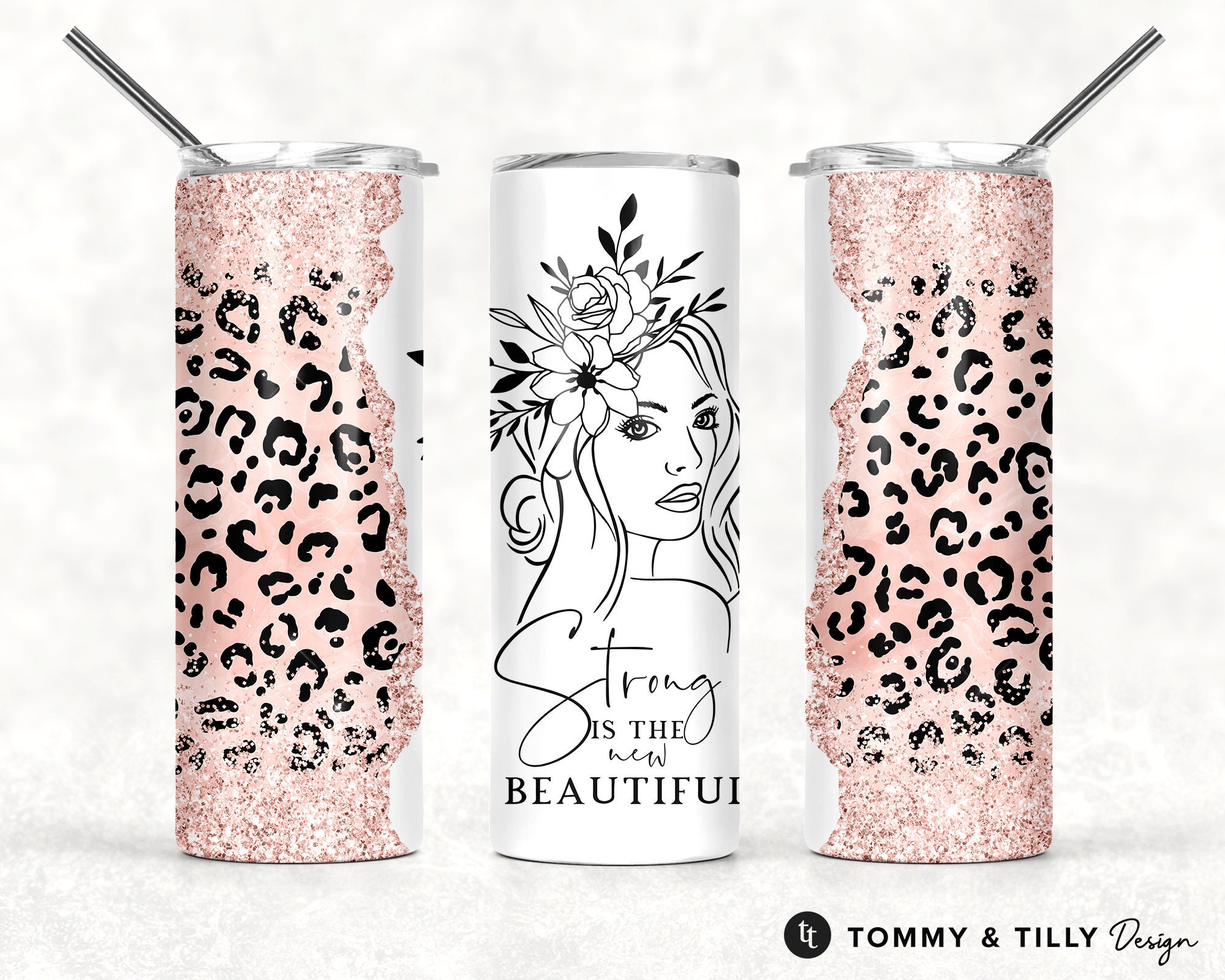 Strong is the New Beautiful Sublimation Design 20oz Tumbler - Etsy