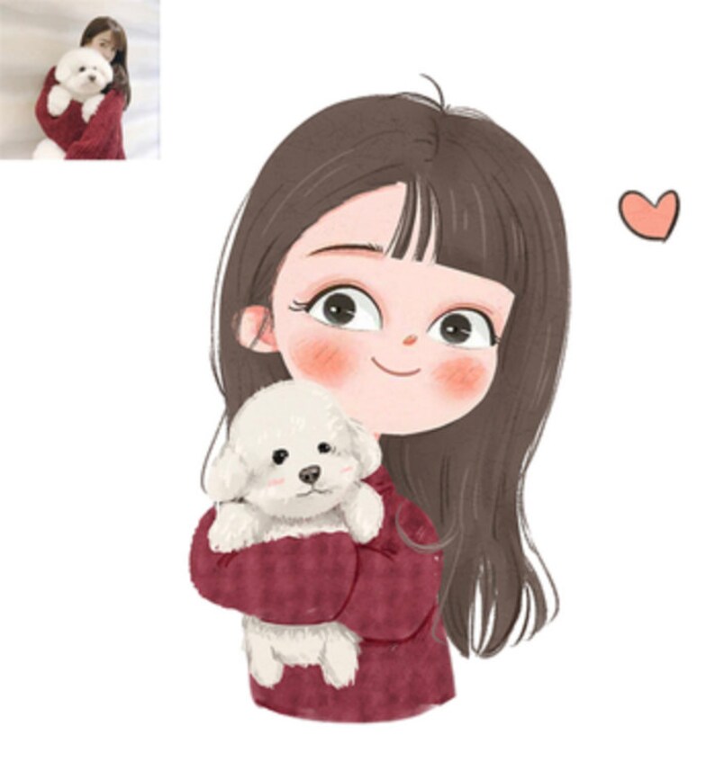 Cartoon Portrait, Digital Art Portrait, Custom Family Portrait ...