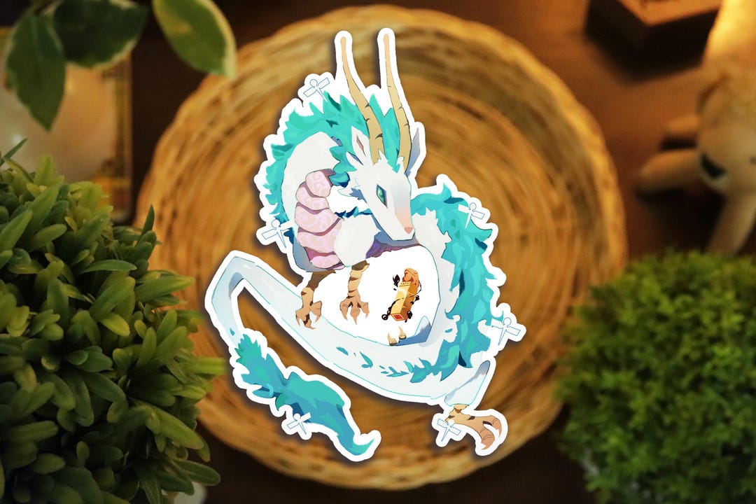 Haku Glossy Waterproof Sticker - Etsy