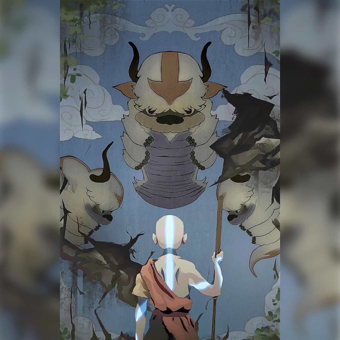 Last Nomad - 11x17 ATLA Inspired Art Print - Etsy