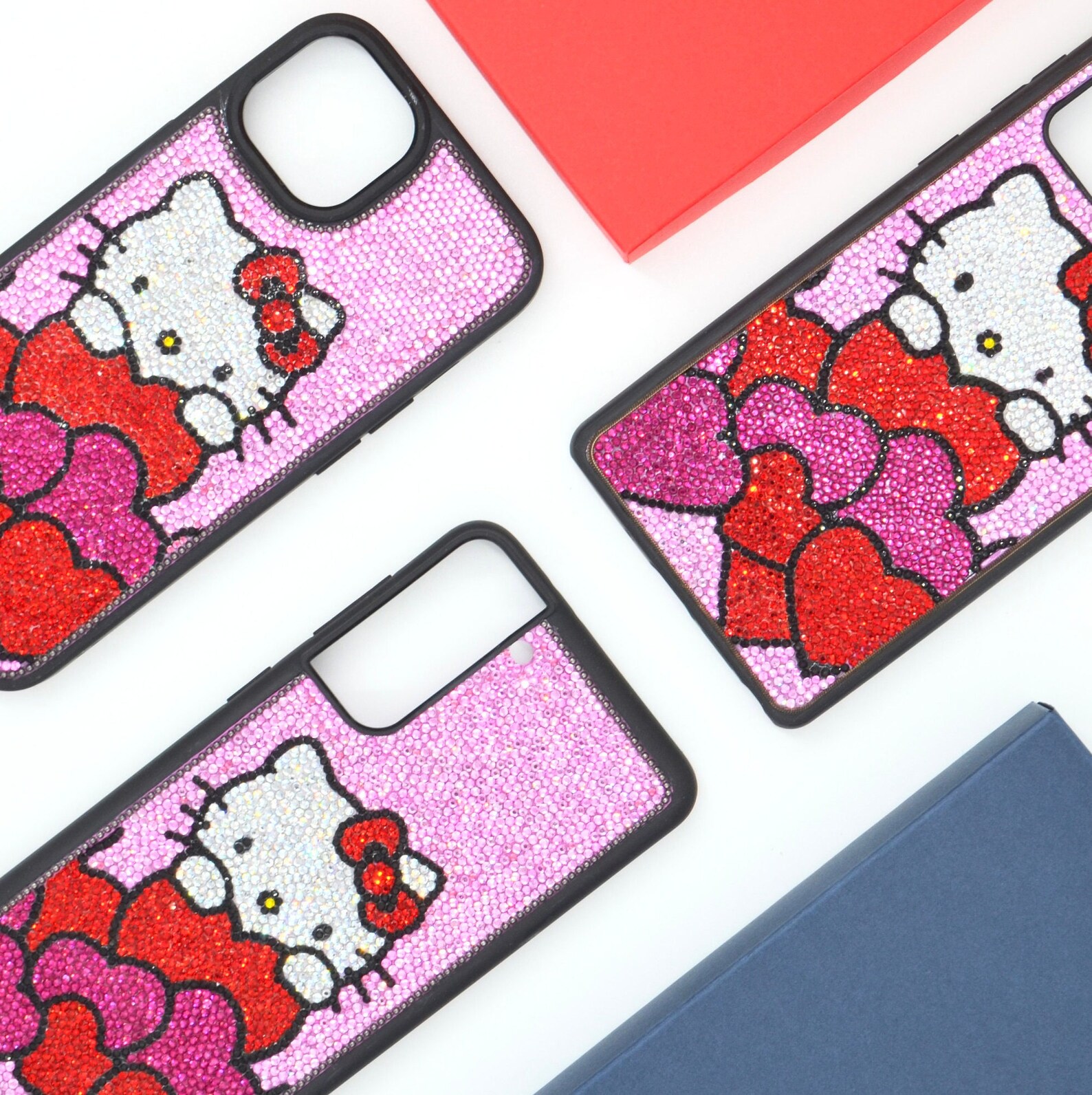 Kawaii Hello Kitty Phone Case for Iphone 14 13 12 11 Pro XS - Etsy