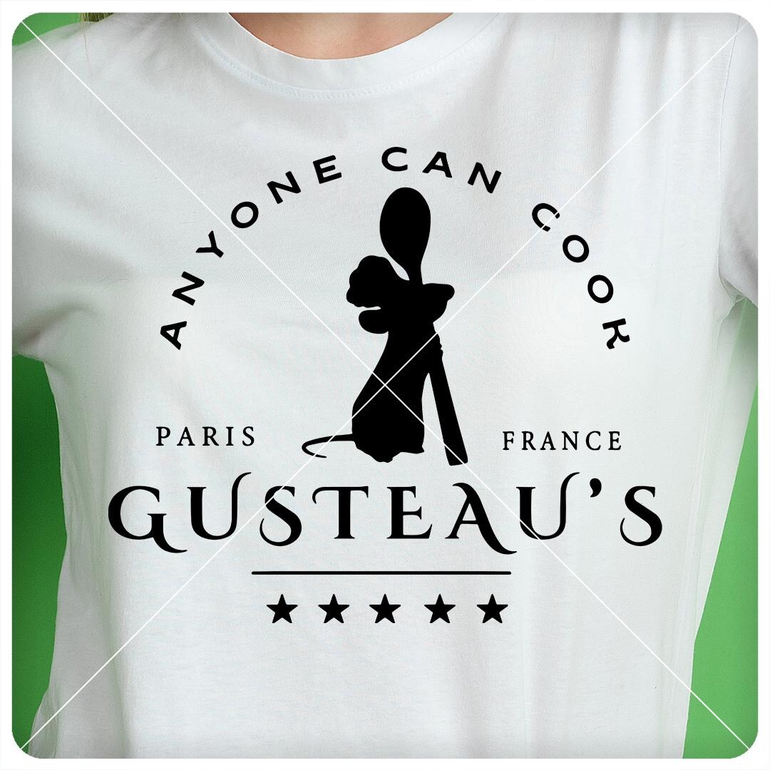 Ratatouille Remi Parischef SVG, Anyone Can Cook SVG, Family Vacation ...