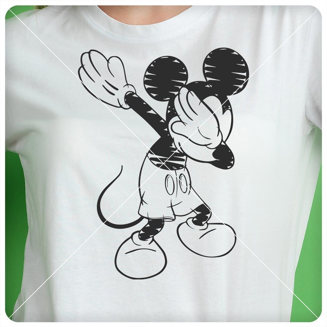 Mickey Dabbing SVG, Funny Disney SVG, Funny Mickey Dab Svg, Sarcastic ...