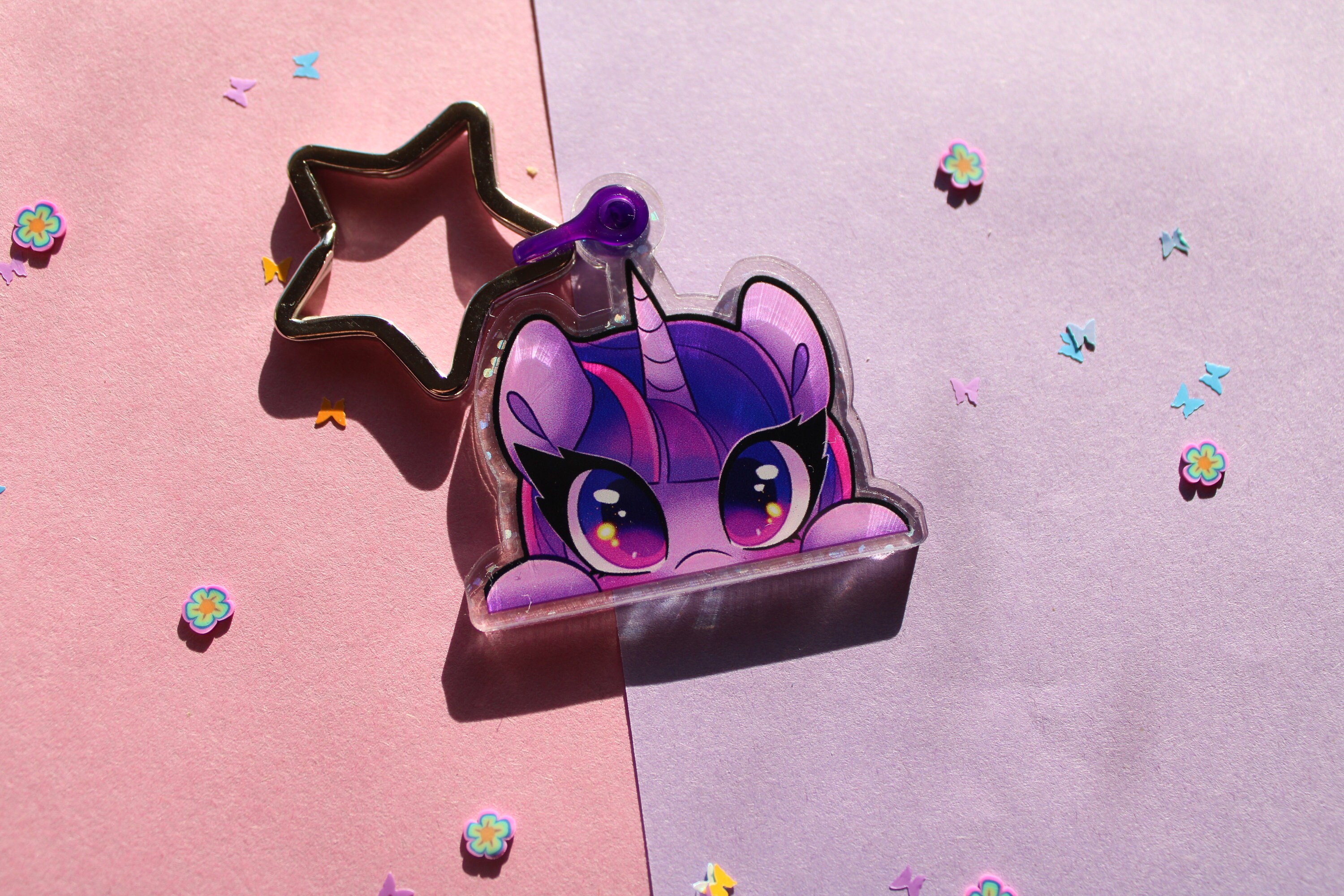 MLP Twilight Sparkle Holographic Charm limited - Etsy
