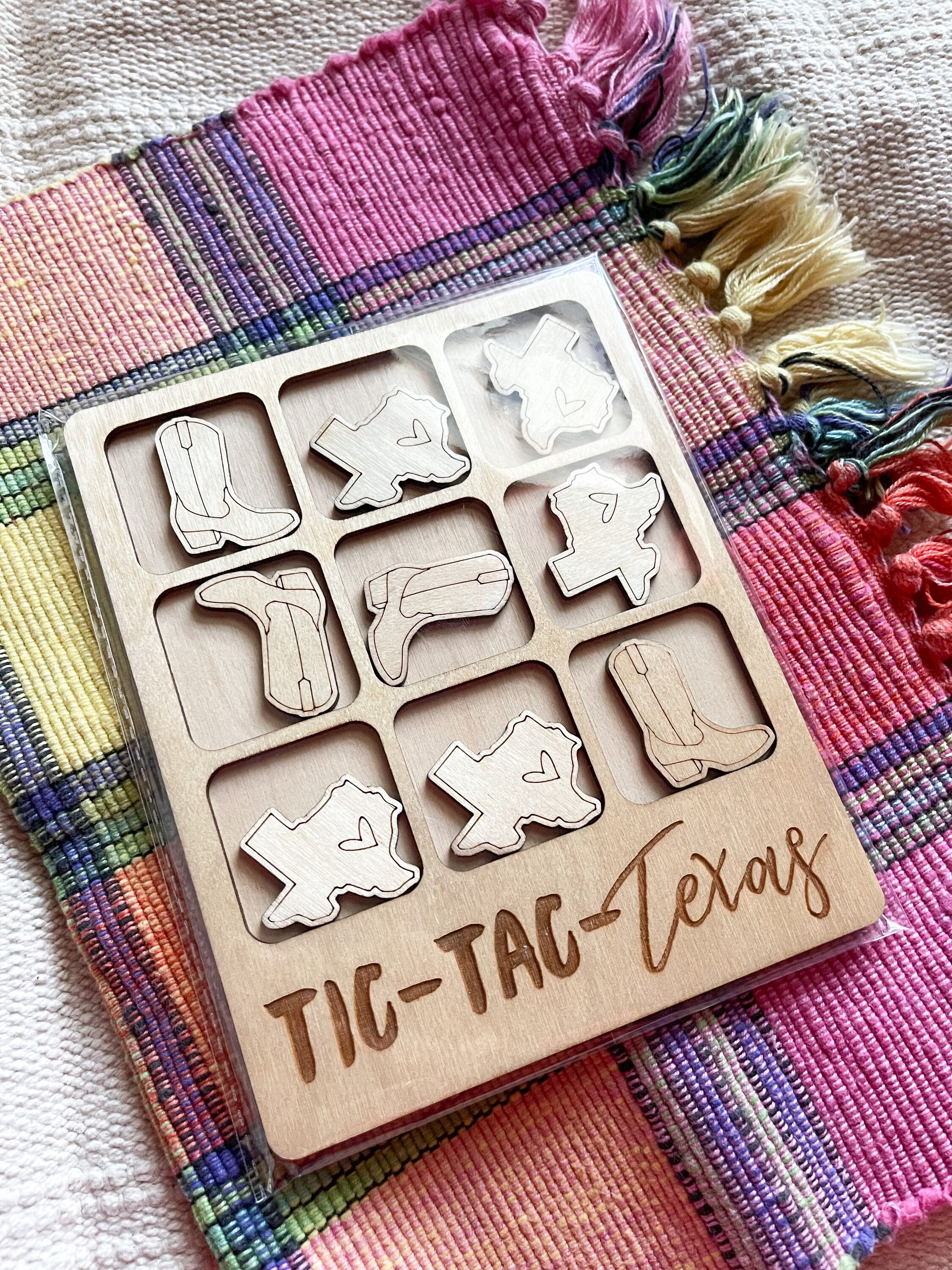 Tic Tac Toe Texas Edition Texas Game Gifts for Texans - Etsy