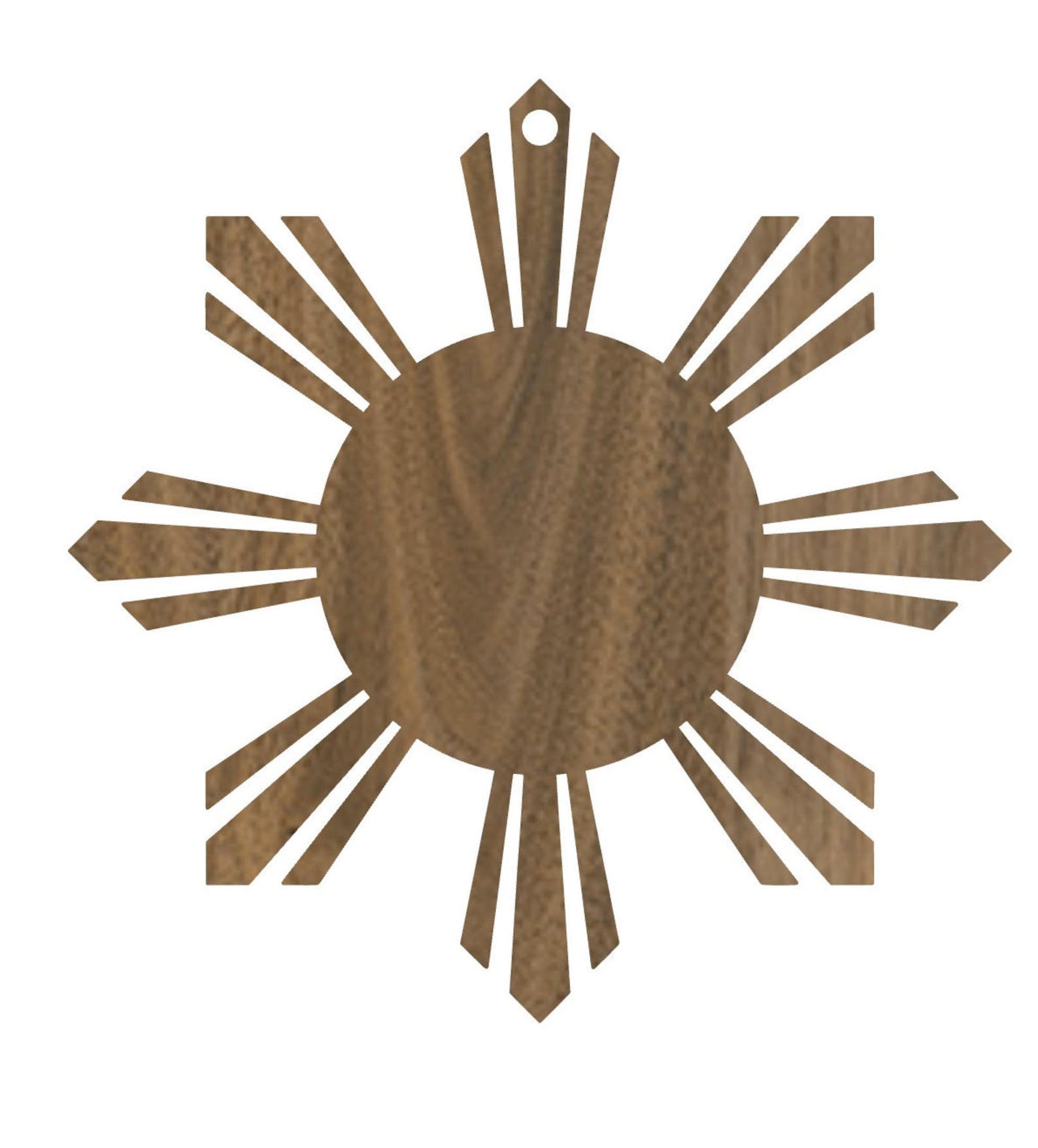Philippines Sun Wooden Keychain, Filipino Keychain, Filipino Sun - Etsy
