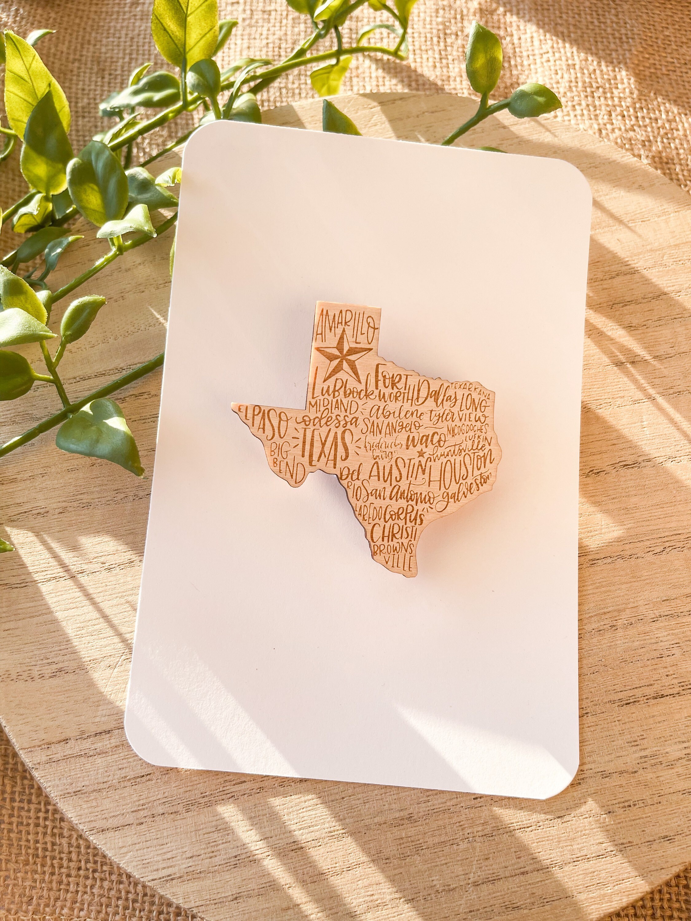 Texas Cities Magnet, Texas Magnet, Texas Gifts, Texan Gifts, House ...