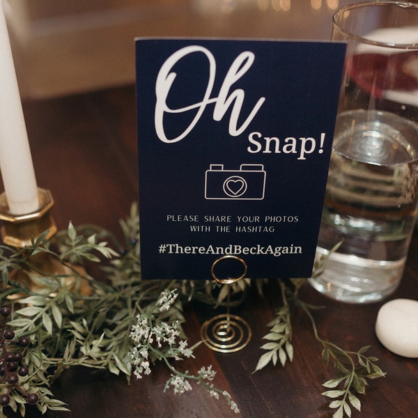 Hashtag Wedding - Etsy