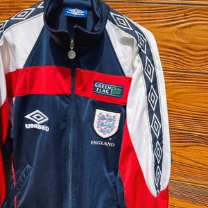 Vintage Umbro England Football Training Kit Sweater Sweatshirt ...