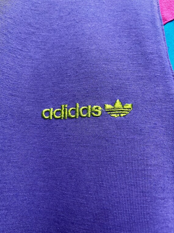 Adidas Retro Vintage Oldschool Oversize T-shirt 2yk b… - Gem