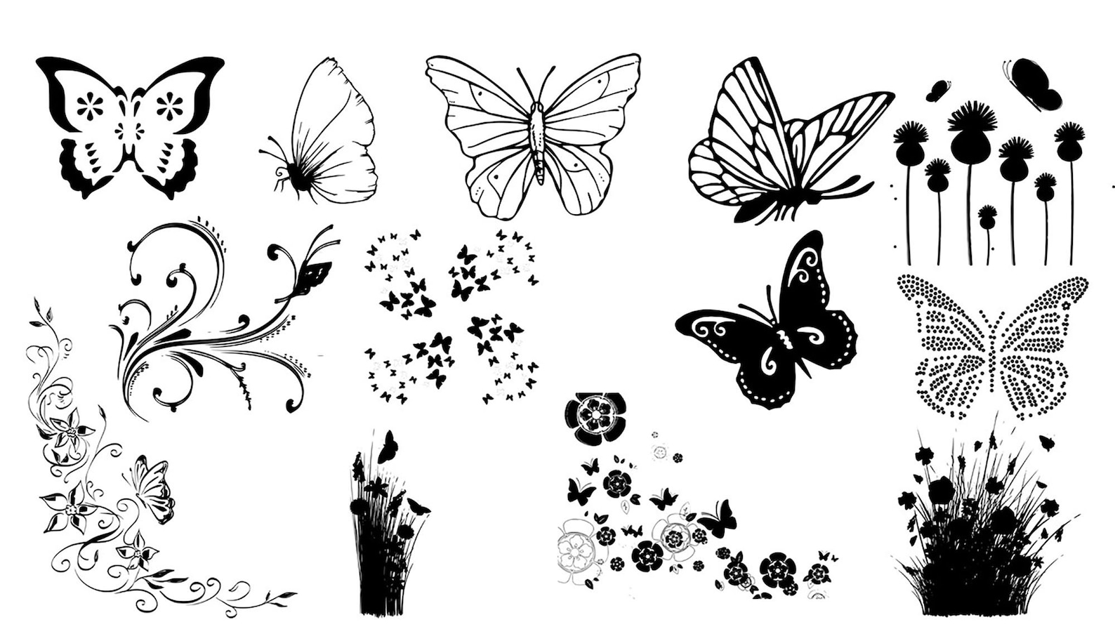 Butterfly Svg, Butterfly SVG Bundle, Flying Butterfly Svg, Butterfly ...