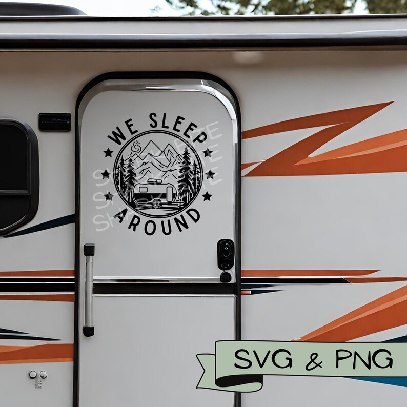 Funny Camper Outdoor SVG and PNG, Decal Sticker for Camper Funny Gifts ...