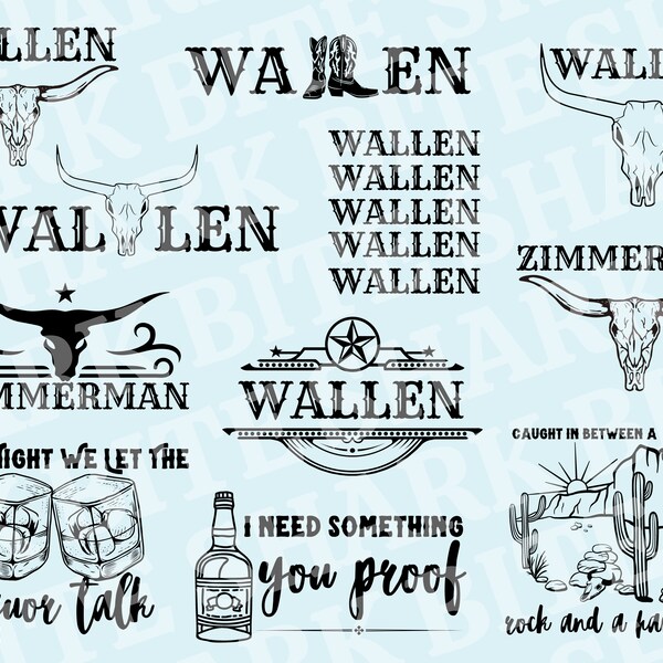 Morgan Wallen and Bailey Zimmerman Shirts - Etsy
