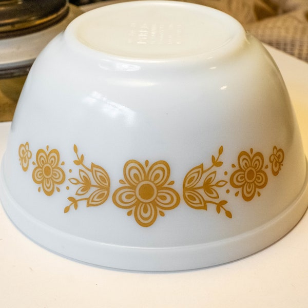 Gold on White Pyrex - Etsy