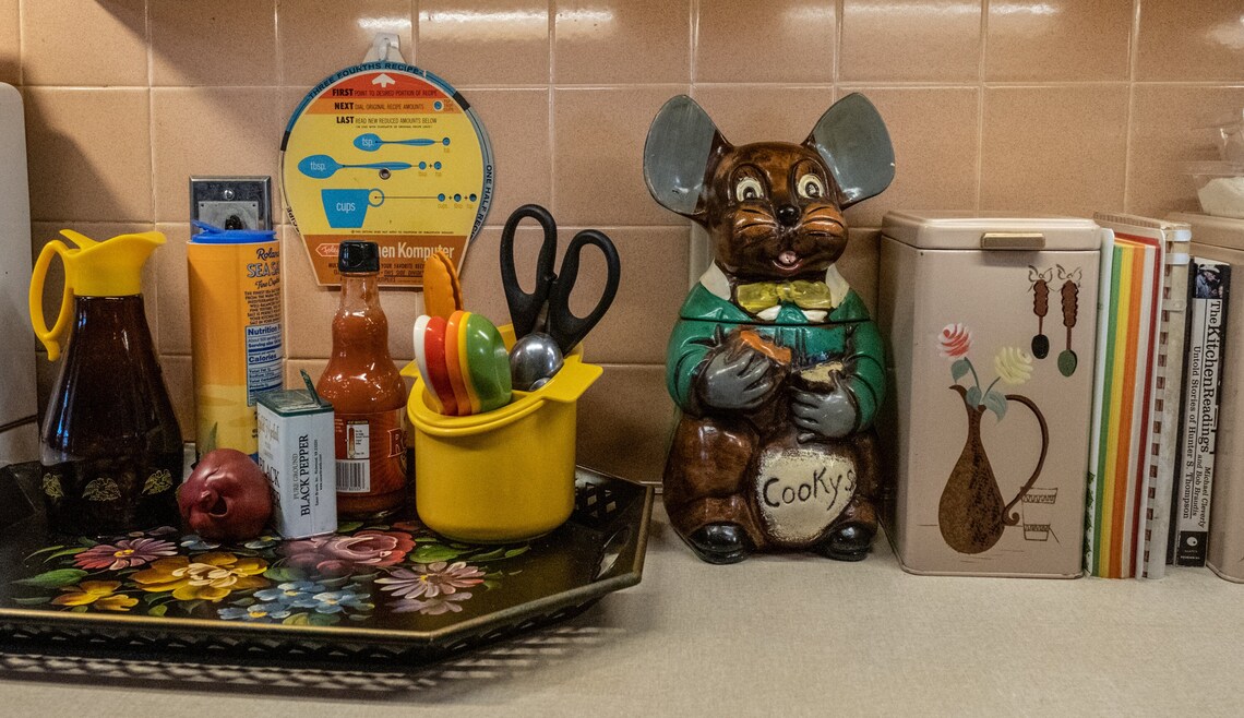 Vintage Mouse Cookie Jar Mouse With cookey Jar - Etsy