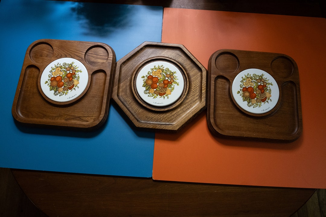 Vintage Spice O' Life Teak Charcuterie Boards: 1970s Classic Kitchen - Etsy