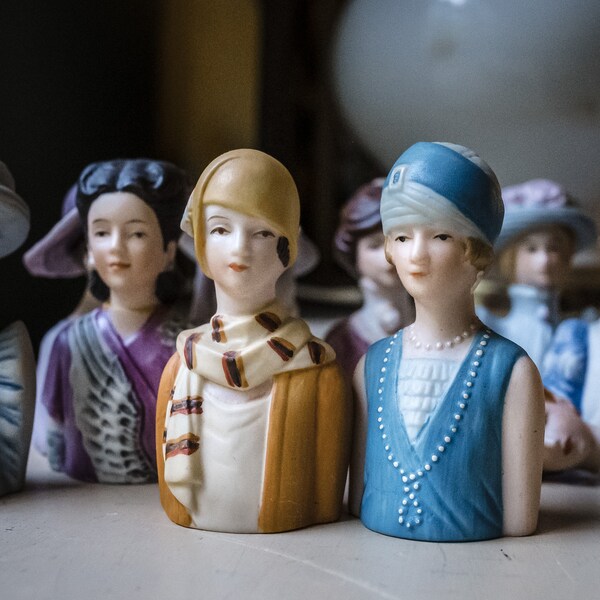 Vintage Lady Head - Etsy