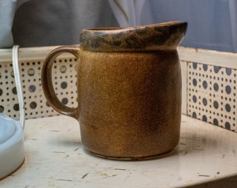 Mccoy Brown Pitcher | Etsy