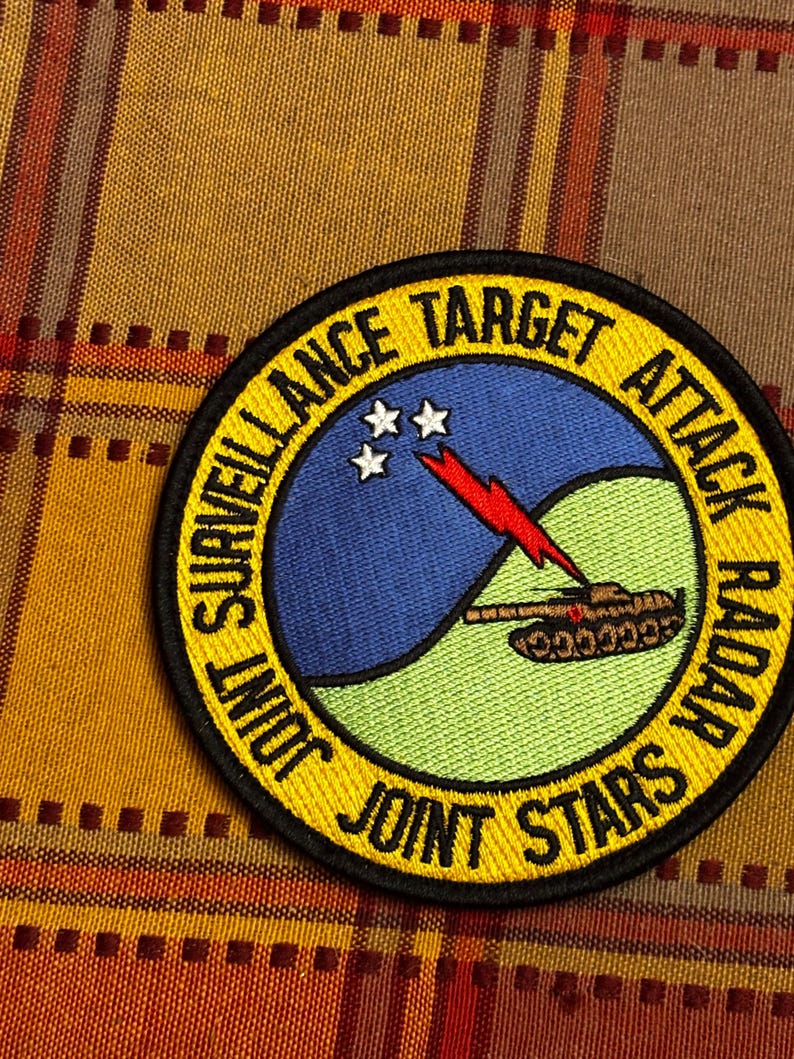 US Air Force Joint Stars Surveillance Target Attack Radar Patch Hook ...