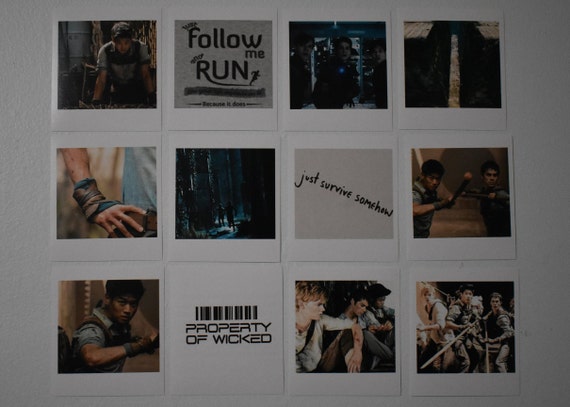 The Maze Runner Aesthetic Polaroids 75+ Polaroids Digital Prints Art ...
