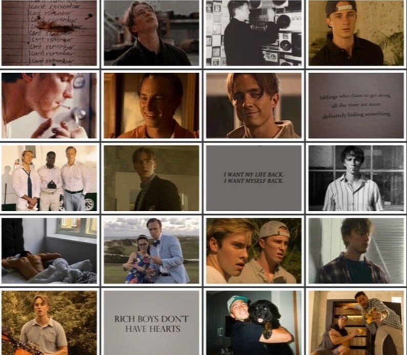 Rafe Cameron Aesthetic Photowall Collage - Etsy UK