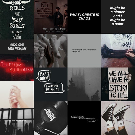 Scorpio Zodiac Aesthetic Photowall Collage - Etsy