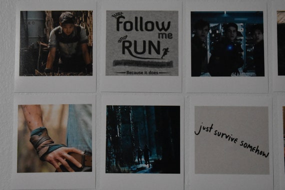 The Maze Runner Aesthetic Polaroids 75+ Polaroids Digital Prints Art ...