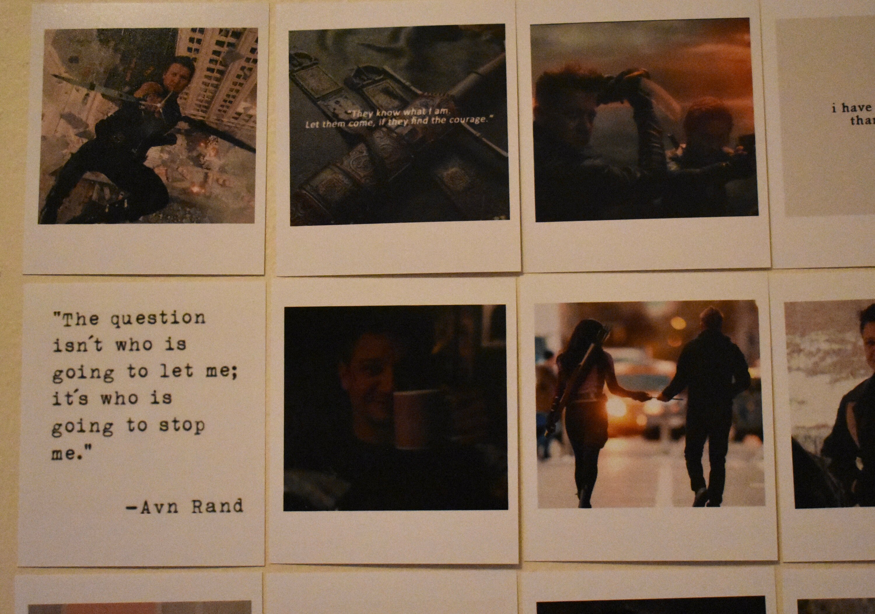 Hawkeye/clint Barton Aesthetic Polaroids - Etsy Canada