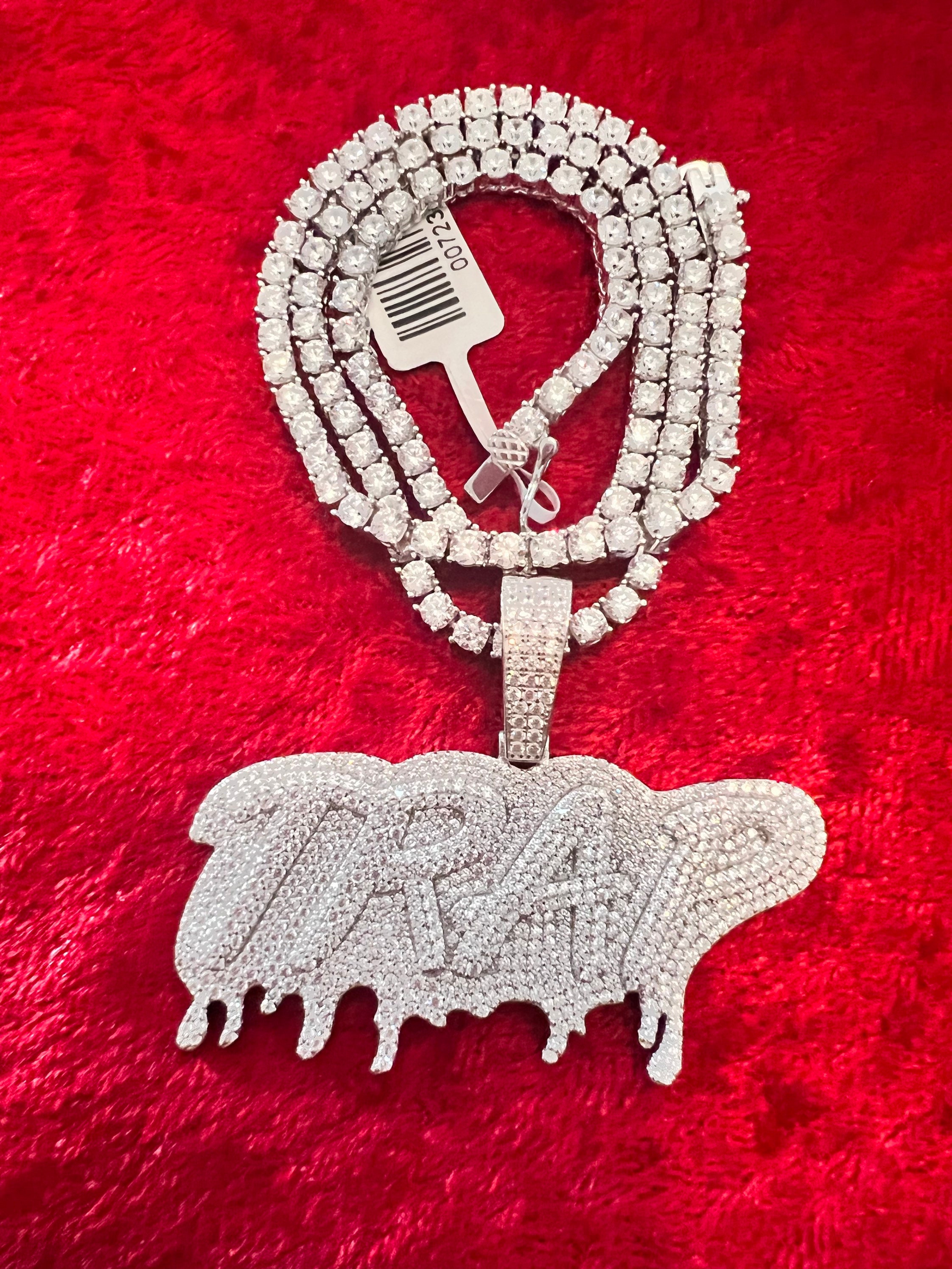 925 Sterling Silver Trap Pendant - Etsy