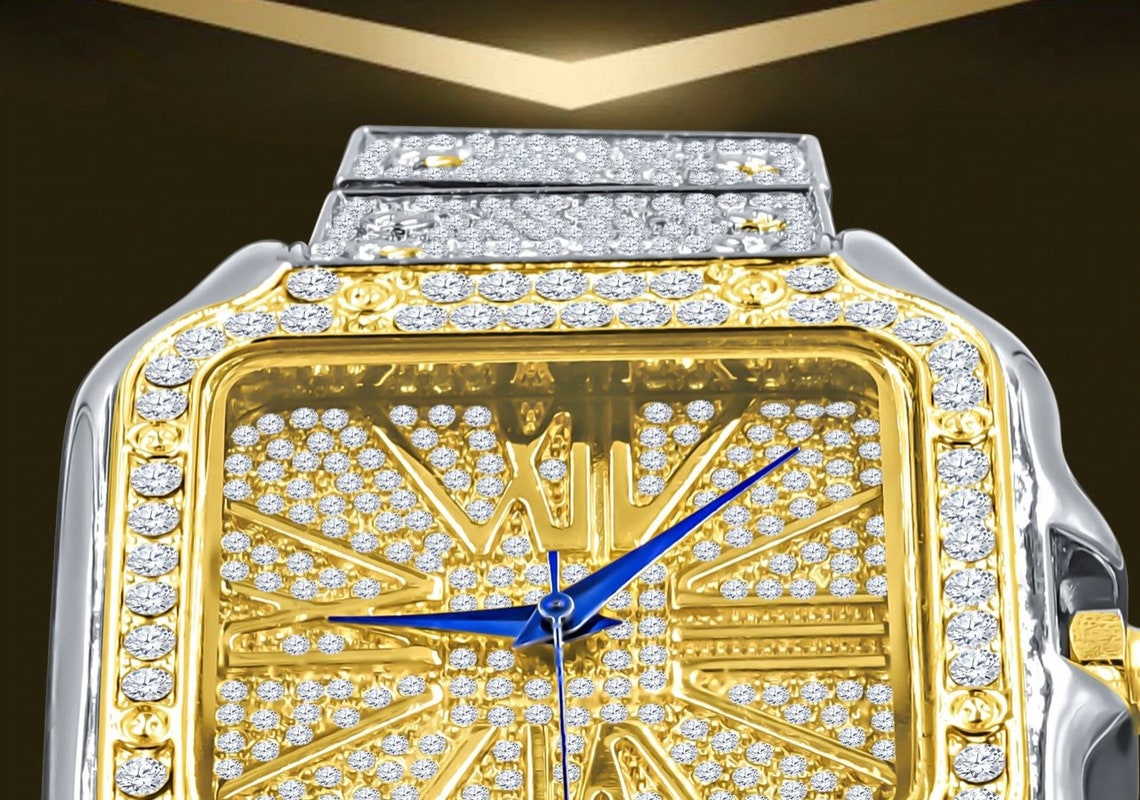 Hip Hop Iced Out Watch | Etsy