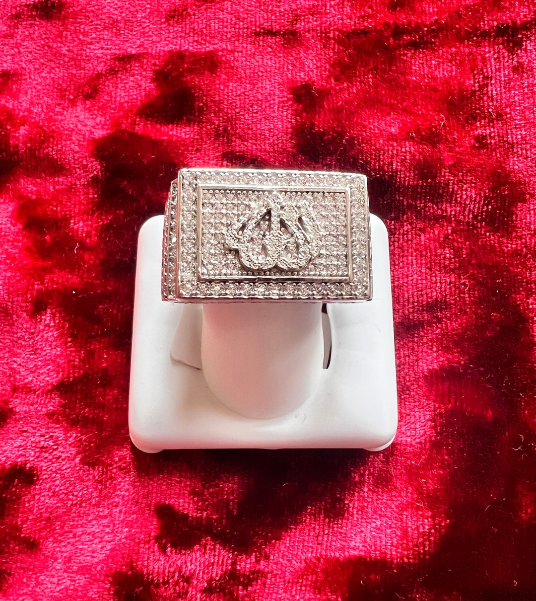 925 Sterling Silver Allah Ring - Etsy