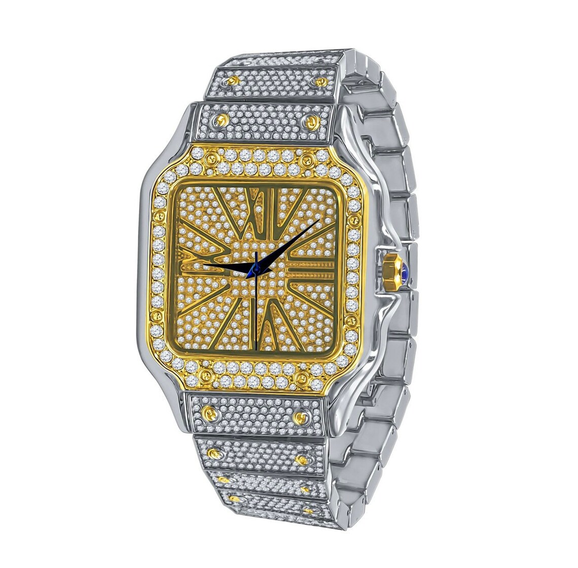 Hip Hop Iced Out Watch | Etsy