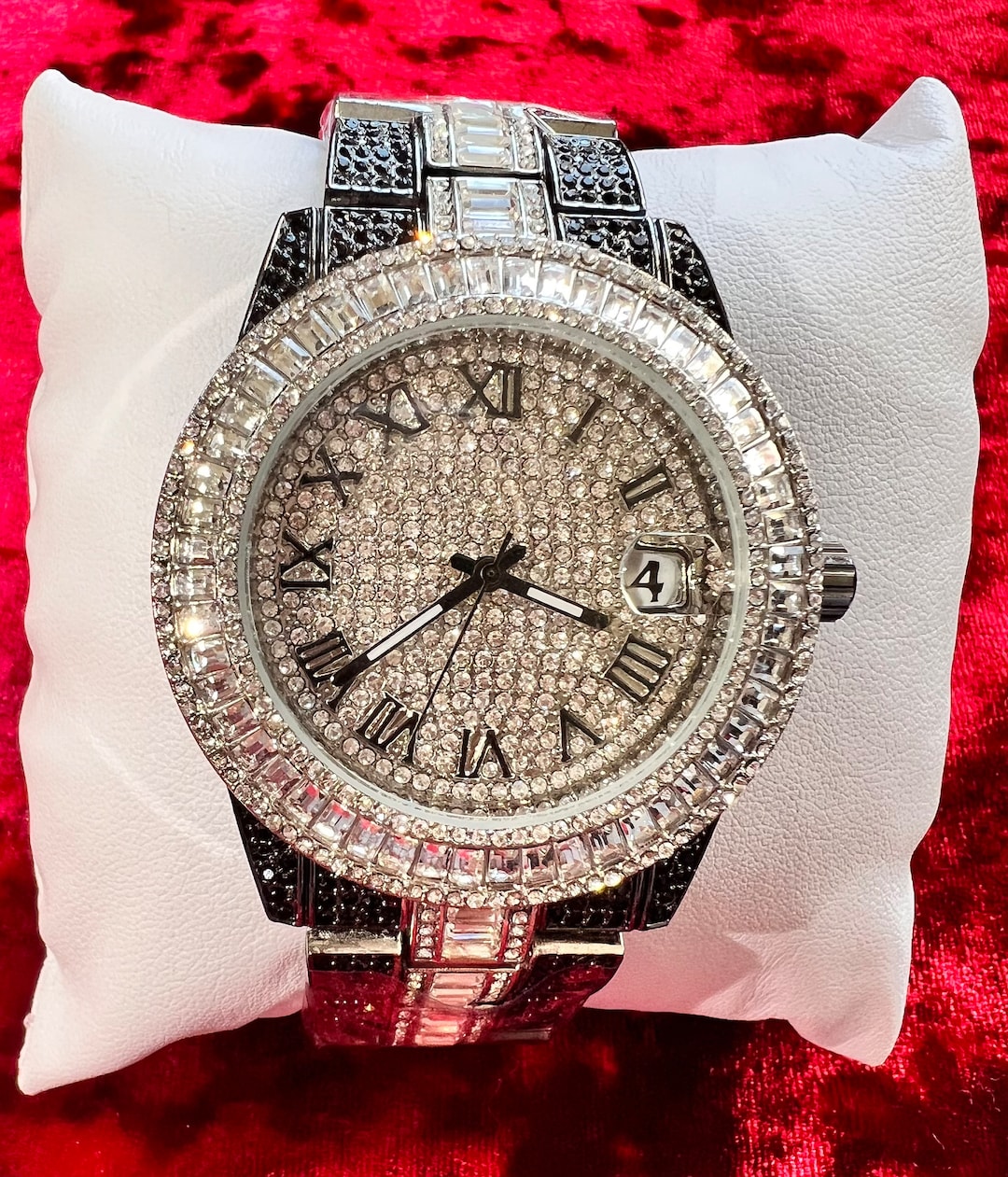 Hip Hop Iced Out Watch - Etsy