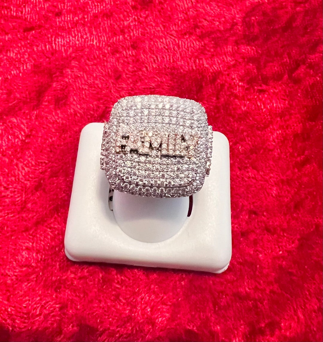 925 Sterling Silver Family Ring - Etsy