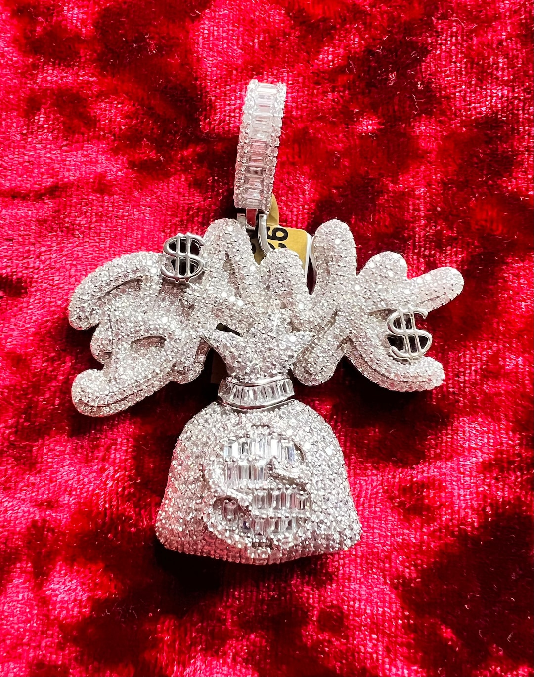 925 Sterling Silver Bank Pendant - Etsy