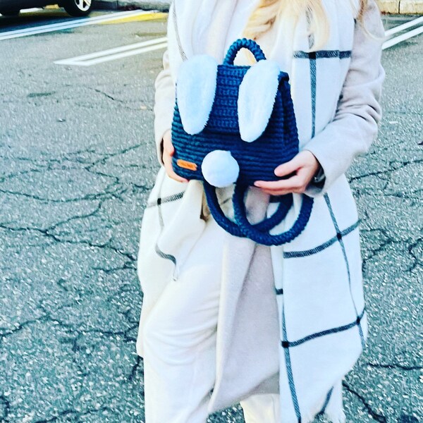 Bunny Ear Backpack - Etsy